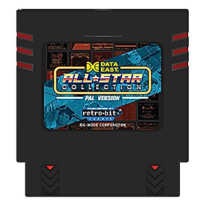 Retro-Bit Europe Data East All Star Collection PAL Version NES Cartridge for NES (Nintendo NES)
