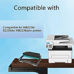 APRONE B2236 B220Z00 Drum Unit Replacement for Lexmark B2236 Imaging Unit for B2236dw MB2236adw Printer (12500 Pages,1-Pack)