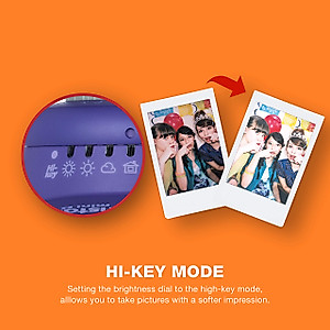 Fujifilm Instax Mini 8 Instant Film Camera (Grape) (Discontinued by Manufacturer)