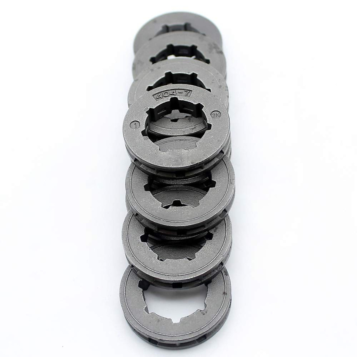 Corolado Spare Parts, 10P .404"-7T Rim Sprocket for Jonsered 2063 2065 2071 2163 2165 2171 Cs2166 Cs2172 Husqvarna 2101 3120 394 395 385 390 Chainsaw