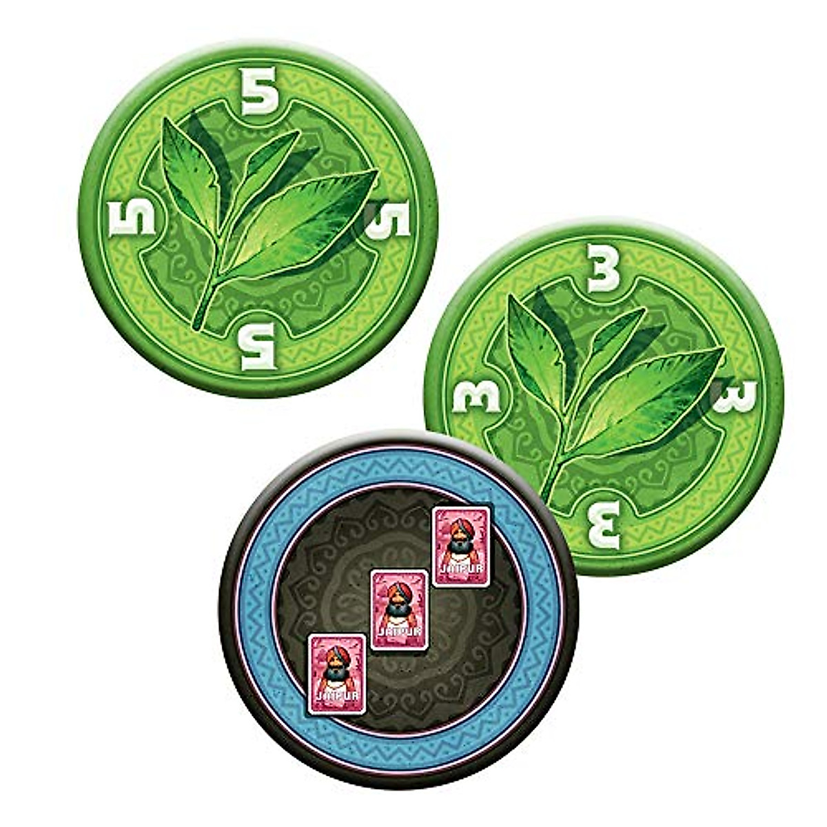 Jaipur Board Game - Strategy Trading Game for Ages 10+, 2 Players, 30 Min Playtime, New Edition by Space Cowboys