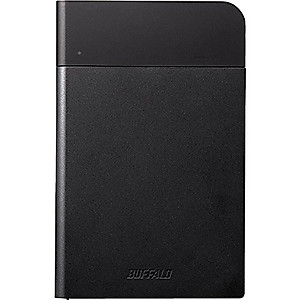 BUFFALO MiniStation Extreme NFC USB 3.0 2 TB Rugged Portable Hard Drive (HD-PZN2.0U3B),Black