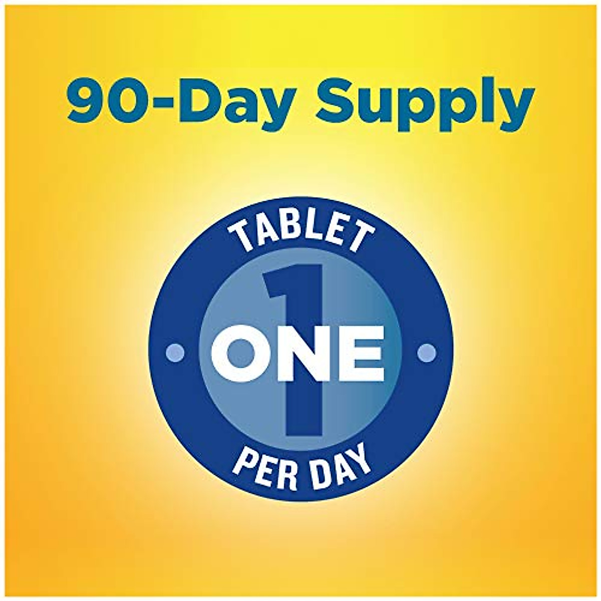 Nature Made Men's Multivitamin 50+ Tablets, 90 Count for Daily Nutritional Support