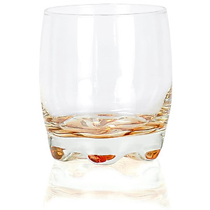 Red Co. Vibrant Splash Water Beverage Glasses, 9.75 Ounce - Set of 4