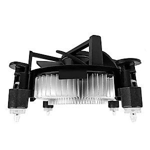 TRONWIRE TW-2 CPU Cooler Aluminum Heatsink 4-Pin PWM 92mm Low Profile 3000 RPM Fan Pre-Applied Thermal Paste for Intel Core i3 i5 i7 i9 Socket 1200 1151 1150 1155 1156 Desktop PC Computer