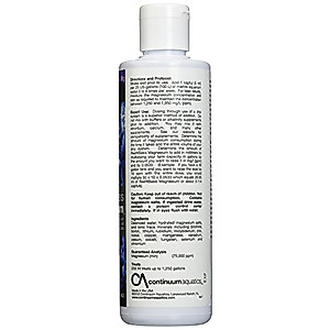 Continuum Aquatics ACO30524 Reef Basis Magnesium Liquid for Aquarium, 8.5-Ounce