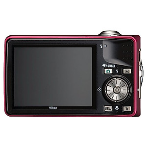 Nikon Coolpix S630 12MP Digital Camera with 7x Optical Vibration Reduction (VR) Zoom and 2.7 inch LCD (Ruby Red)
