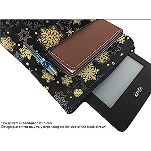 Stars of The East Book Sleeve - Deluxe Japanese Cotton - Book Cover for Hardcover and Paperback - Book Lover Gift - Notebooks and Pens Not Included