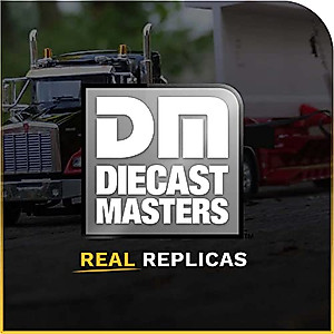 Diecast Masters Kenworth T880 SFFA Tractor Truck - Red | Day Cab with XL 120 Low-Profile HDG Trailer | Outrigger Style with Jeep & 2 Boosters | 1:50 Scale Model Semi Trucks | Diecast Model 71061