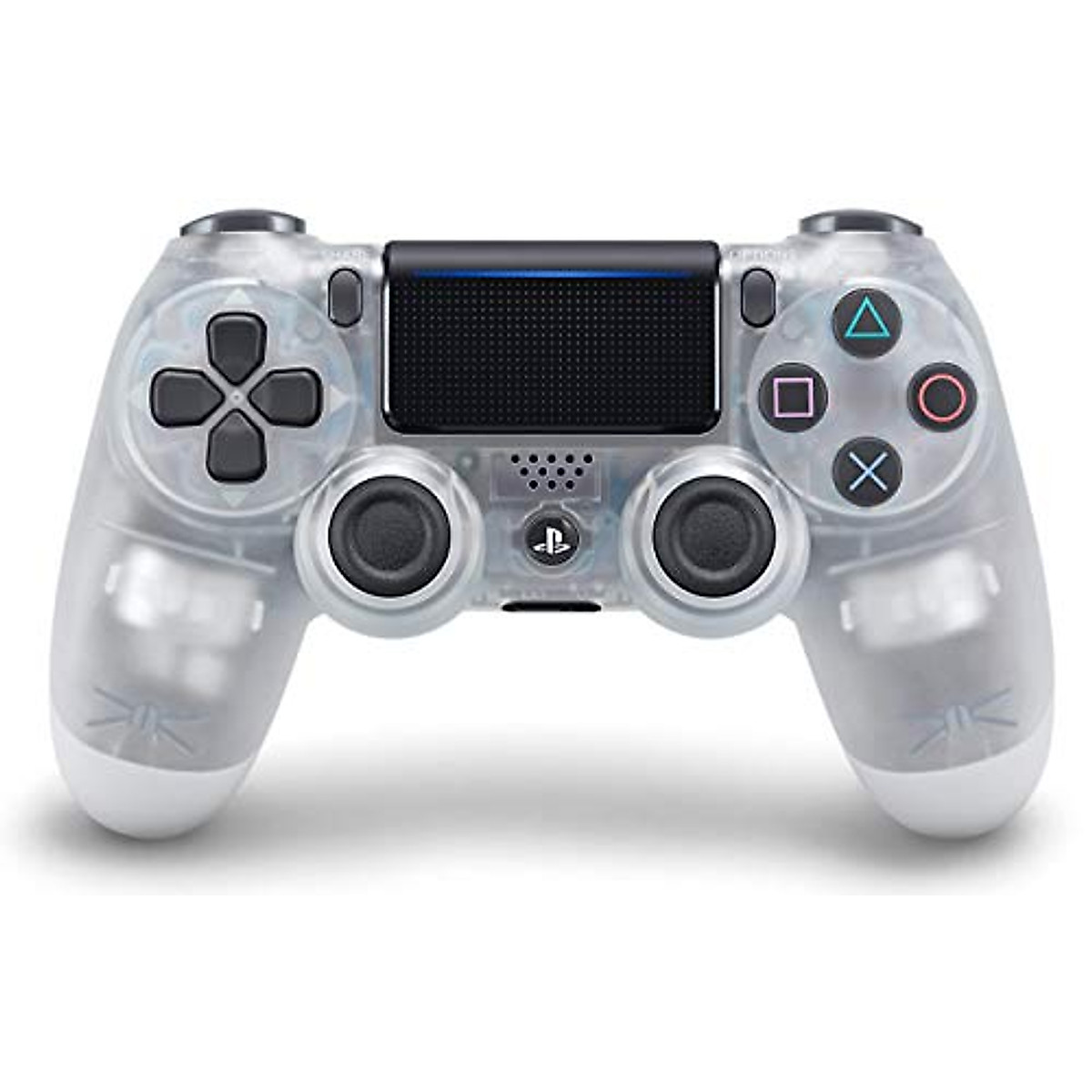 DualShock 4 Wireless Controller for PlayStation 4 - Crystal (Renewed)