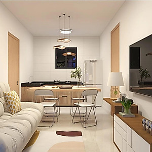 Generic 2 Bedroom 2 Bathroom Portable Tiny Home, 24x40 ft, Expandable Design, Large Windows, White, 07112003