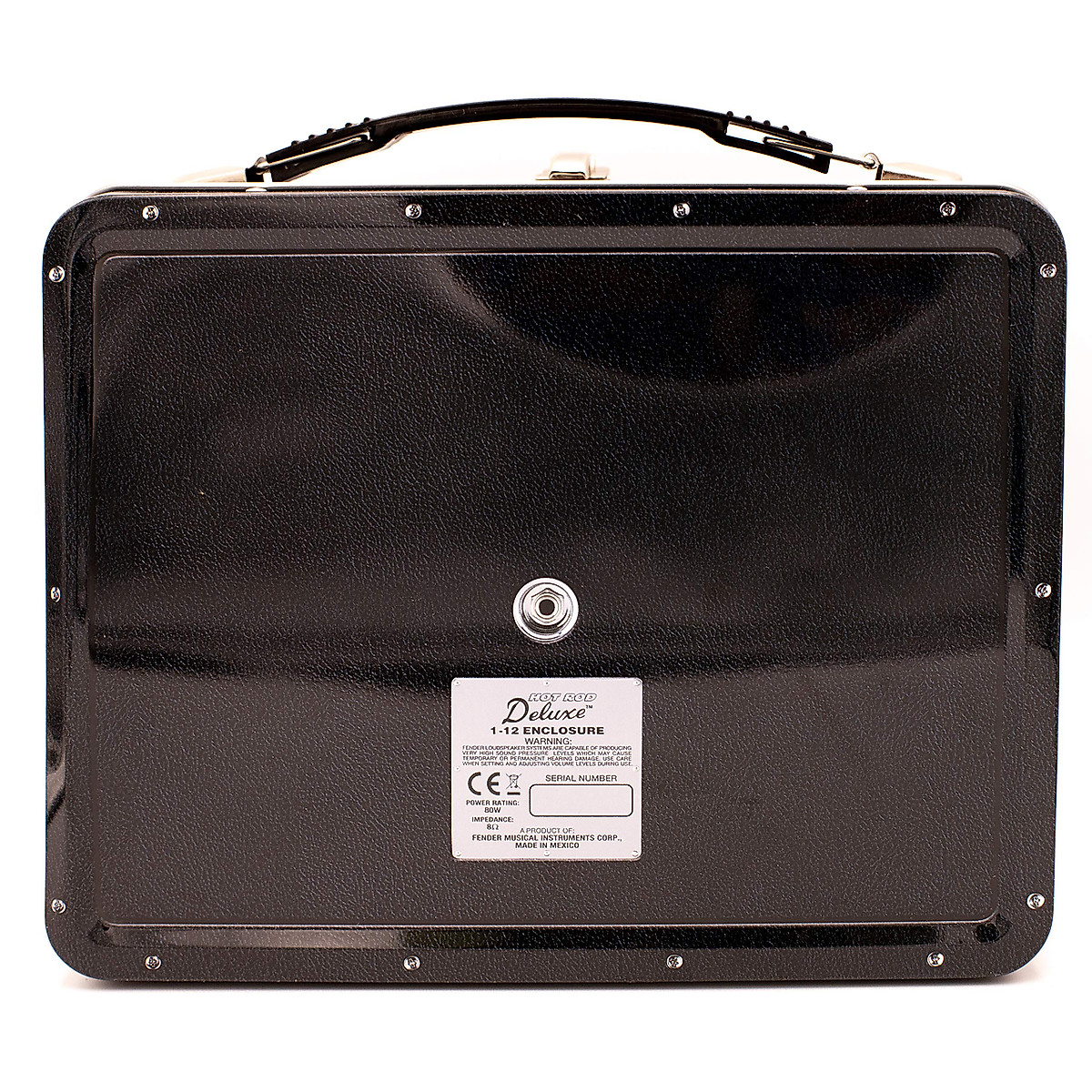 AQUARIUS Fender Amp Large Fun Box - Sturdy Tin Storage Box with Plastic Handle & Embossed Front Cover - Officially Licensed Fender Merchandise & Collectible Gift