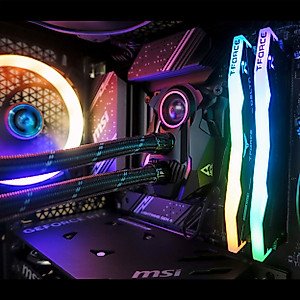 CPU Solutions GamerCore Gaming PC RTX 4060 Core i7 13700KF- 32GB DDR5 RAM, 1000GB SSD, Windows 11, RGB Tower (13700KF)