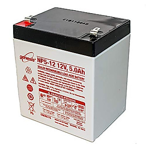 EnerSys Genuine NP5-12 Genesis NP Series 12V 5Ah SLA Battery