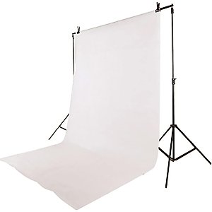 5X7ft Solid White Chromakey Photography Backdrop Video Studio White Portrait Background for Photo Studio Prop