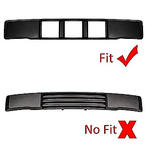 ECOTRIC Front License Plate Bracket Compatible with 2015-2017 Ford F-150 F150 Replacement for FL3Z-17A385-B FO1068166 FO1068165