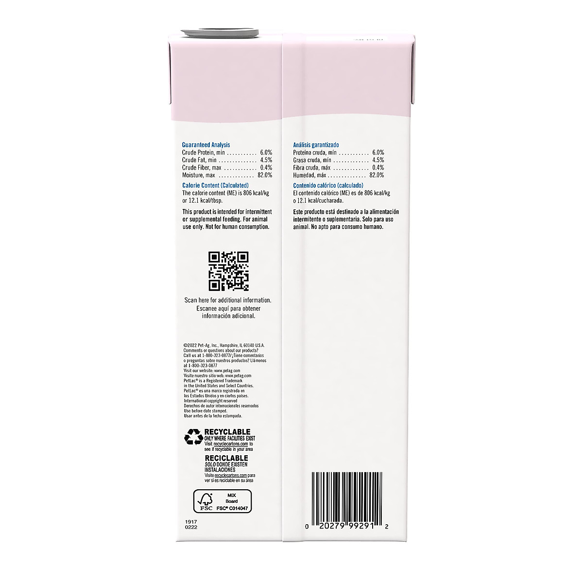 Pet-Ag PetLac Liquid for Kittens - 32 oz - Ready-to-Feed Milk Replacement for Kittens Newborn to Six Weeks Old - Easy to Digest