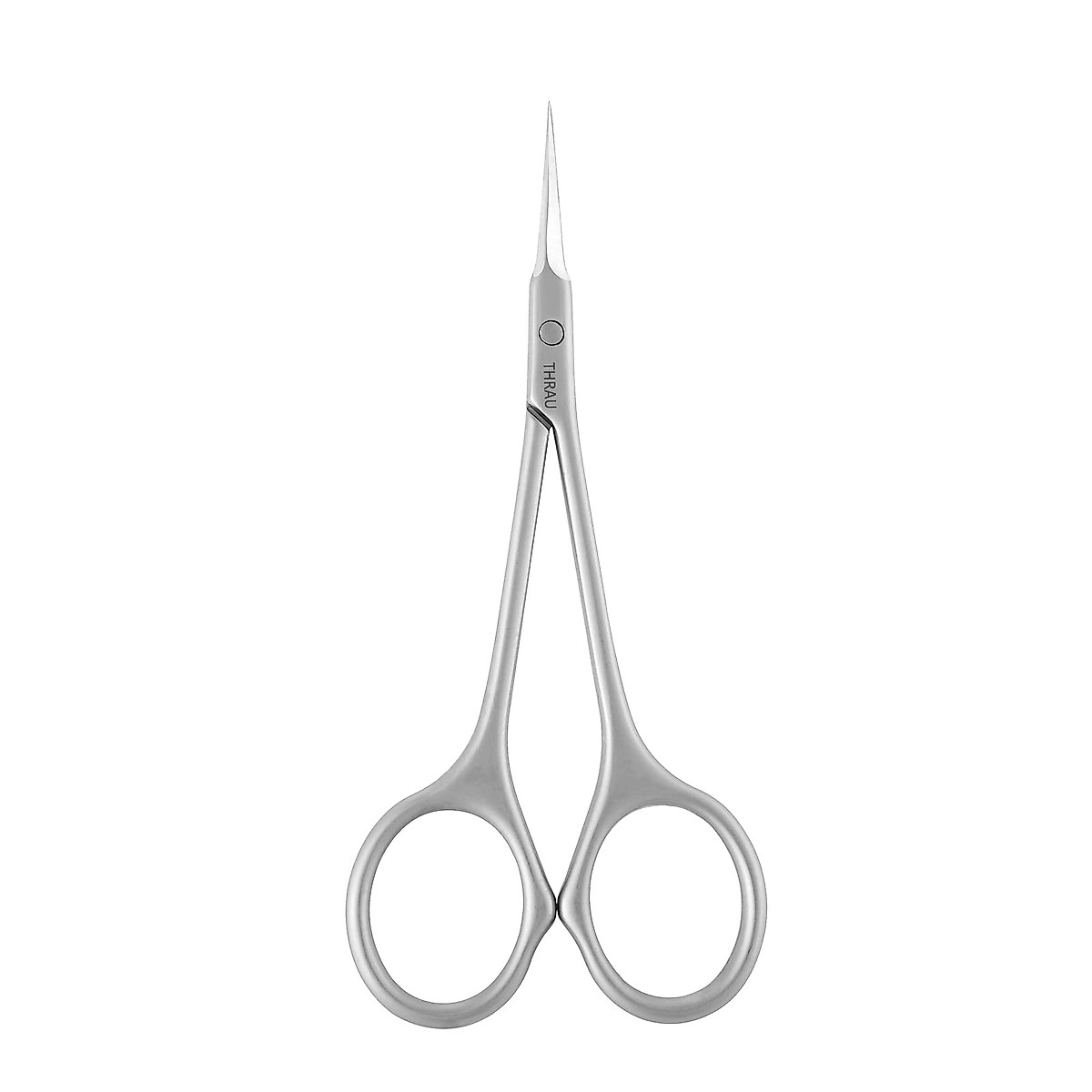 THRAU Premium Manicure Scissors Multi-purpose Stainless Steel Cuticle Trimmer Beauty Grooming Kit for Nails, Eyebrows, Eyelashes and Dry Skin