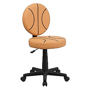 BizChair Basketball Swivel Task Office Chair