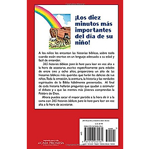 365 historias bíblicas para la hora de dormir: con más de 100 ilustraciones (Spanish Edition)