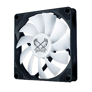 Scythe Kaze Flex 92mm Slim RGB Fan, PWM 300-2500 RPM, No Controller Included