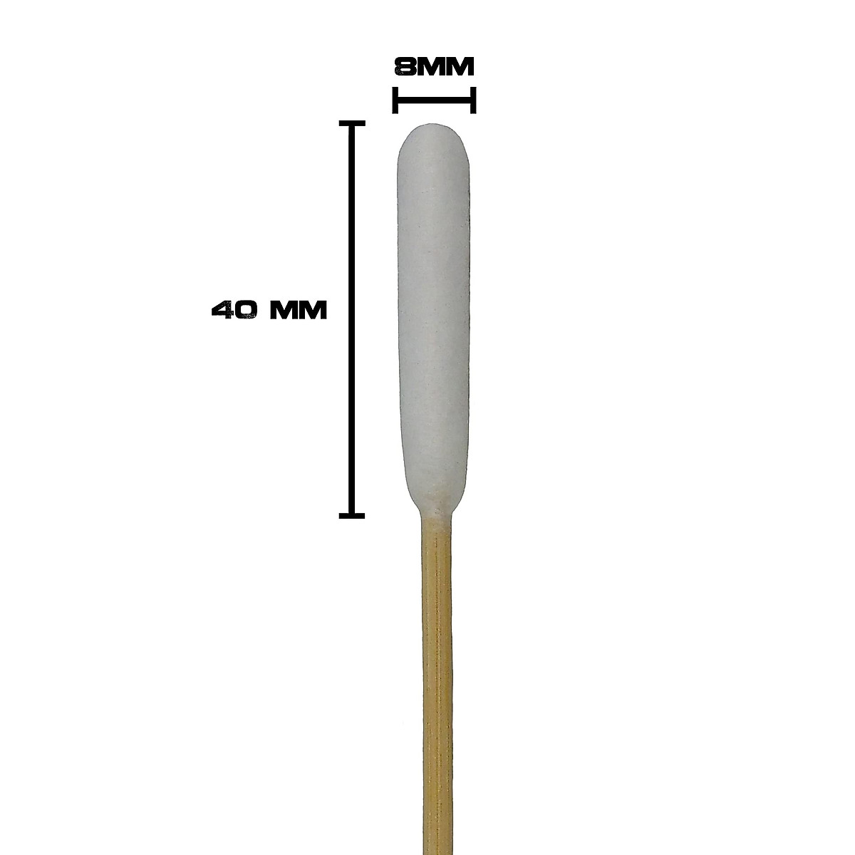 Type-III Shotgun Cleaning Kit w/ 100pc Cylinder Tipped Swabs, 50 Gun Cleaning Patches and a Double Sided Nylon Brush