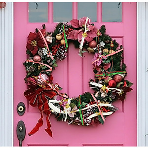 Gift Boutique 4 Xmas Beads Ribbon Rolls Xmas Tree Trim Rope 16.5 Feet Pearl String Bead Ribbon 66 Feet Total for Garland Bow Wreath Gift Wrapping & Packaging Crafts Ornament Wedding Party Craft Décor