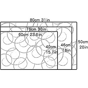 Entrance Way Door Mats Bath Mats Welcome Rugs St. Patrick's Day Shamrock and Rainbow Decor Printed Indoor Mat Rubber Backing Floor Mat for Kitchen/Bedroom/Office 16x24inch