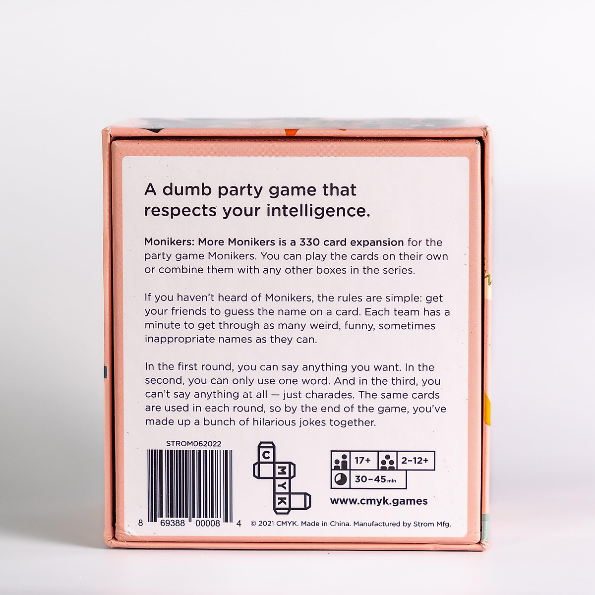 CMYK Monikers: More Monikers - A Dumb Party Game That Respects Your Intelligence