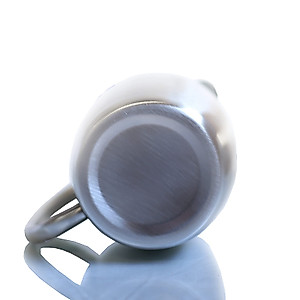 Hogg 14 oz Coffee Mug Tumbler (25 Units), Coffee Tumblers Bulk, Metal Tumblers with Lids and Straws, Stainless Steel Insulated Tumblers Bulk, DIY Tumbler, Silver Mug 14 oz