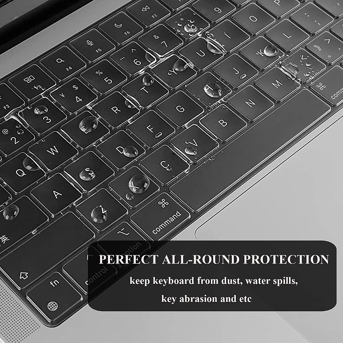 EooCoo Hard Case Clear Compatible for Newest MacBook Pro 16 Inch Case Release 2023 2022 2021 Model M2 A2780 M1 Pro M1 Max A2485 with Keyboard Cover, Screen Protector - Crystal Clear