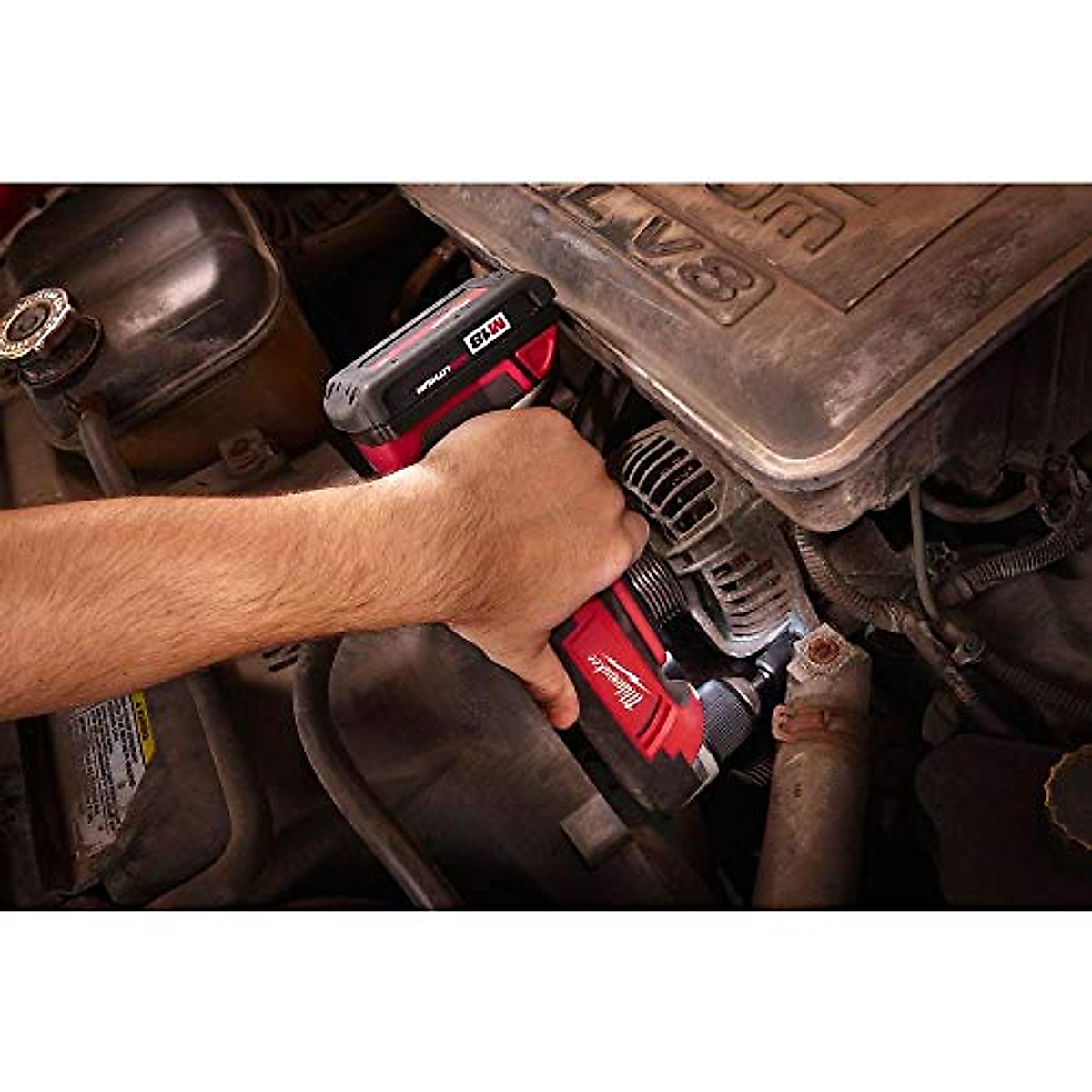 Milwaukee 2615-21 M18 Cordless Right Angle Drill Kit, 1xC Battery
