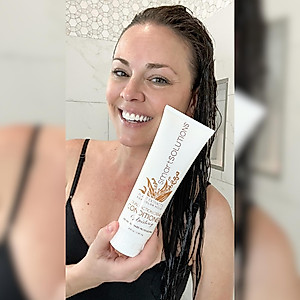 smartSOLUTIONS Dual-Action Creme Conditioner | Sulfate, Paraben & Sodium Chloride Free | Color Safe & Chemically Treated Hair Safe (8 fl oz)