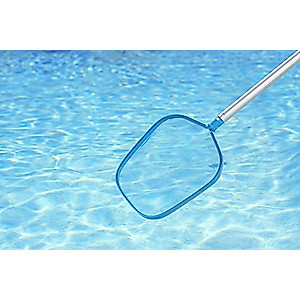 Poolmaster 18210 Aluminum Leaf Skimmer, Medium, Blue