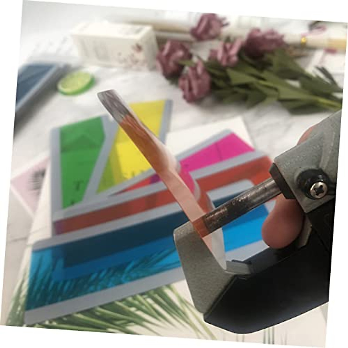 Tofficu 36 Pcs Student Gift Photo Gift Bookmarks for Kids Bulk Christmas Giveaways Unique Bookmarks Highlight Bookmark PVC Bookmark Creative Bookmarks Bookmark for Decor Customize Child