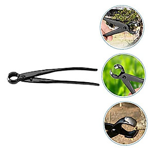 VILLCASE Bonsai Crystal Ball Scissors Round Concave Edges Pliers Branch Knob Cutter Concave Branch Cutter Pruners Tools Gardening Pruning Shears Japan Spherical High-carbon Steel