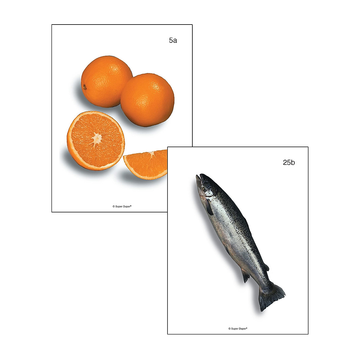 Super Duper Publications | Webber® Food Photo Flash Card Deck | Educational Learning Resource for Children