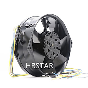 HRSTAR Original New Fan W2S130-AA03-90 115VAC/230VAC 0.26/0.62A 365m3/h 172 X150 X 55mm 2800min-1（r/min）Axial Fans