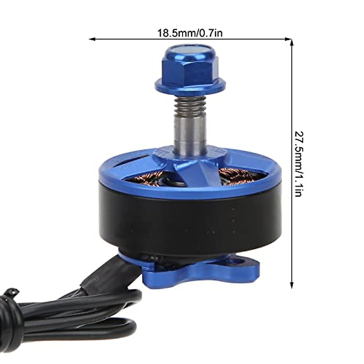 VGEBY RC Motor Brushless Motor 1750KV/2300KV/2600KV 2207 Motor RC Metal Motor Replacement for RC Drone/FPV(2600KV) Sportinggoods Model Aircraft Accessories