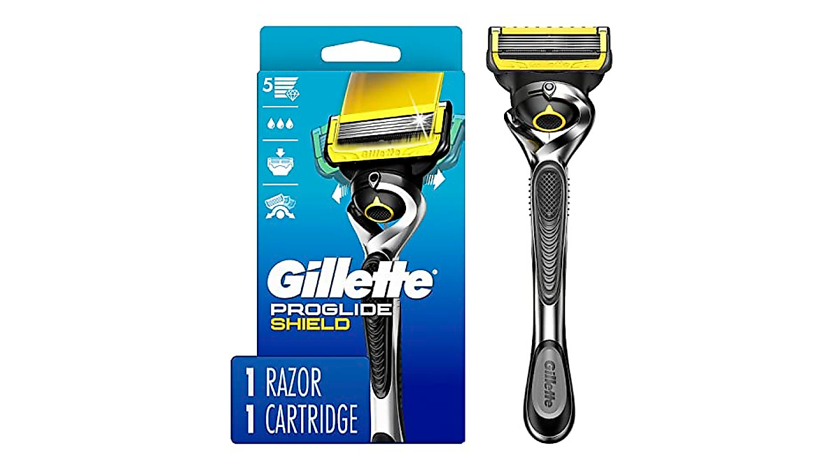 Gillette ProGlide Shield Men's Razor Handle & Blades | Smooth Shave