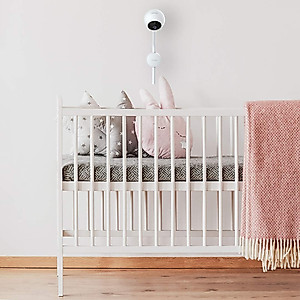 iBaby Smart WiFi Baby Monitor M2C, 2.4GHz, 1080P Camera, Infrared Night Vision, Flexible Base, Two Way Talk, Split Screen, Remote Smartphone App for Android and iOS