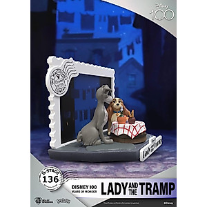 Disney 100 Years of Wonder: Lady & The Tramp DS-136 D-Stage Statue