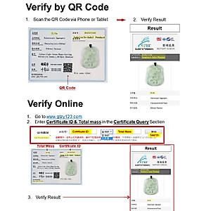 Dahlia Eternal Circle Jade Necklace, Real Grade A Certified Burma Jadeite for Inner Peace, Adjustable Lucky Red Cord, D24-Q80