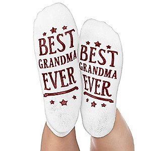 Lavley Funny Grandparent Socks - Gift For Grandmas & Expecting Grandparents (Mix 2 Pack) One Size