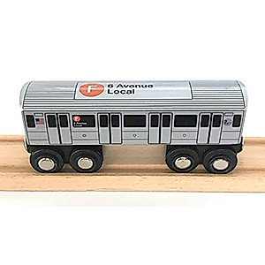 MUNI PALS Munipals MP01-110F Wooden Subway F Train NYC MTA Sixth Avenue Local R160 Car