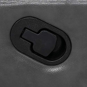 Coaster Home Furnishings Conrad Upholstered Glider Loveseat Grey