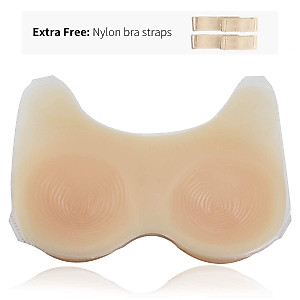 ONEFENG Silicone Breast Form Crossdressing Fake Boobs for Crossdresser Transgender Cosplay