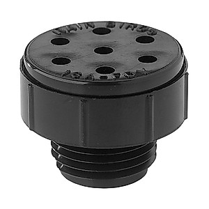 Rain Bird 16AFDVC1 Sprinkler System Filtered Drain Valve, 1/2" Male Pipe Thread ,Black