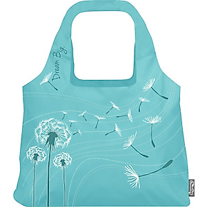 ChicoBag Vita Designer Reusable Tote Bag with Carabiner Clip | Compact Reusable Shopping Bags | Eco Friendly | Dream