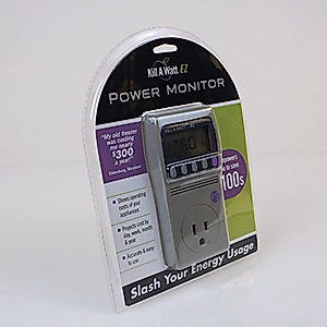 P3 International P4460 Kill A Watt EZ Electricity Usage Monitor , grey